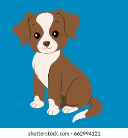 Cute Funny Dog Cartoon Design Vector Stock Vector (Royalty Free ...