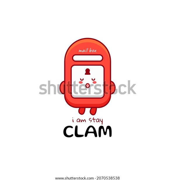 Cute Funny Mail Box Character Vector Stock Vector (Royalty Free ...