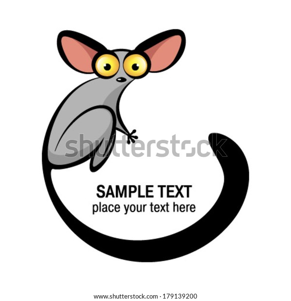 Cute Galago Stock Vector (Royalty Free) 179139200 | Shutterstock