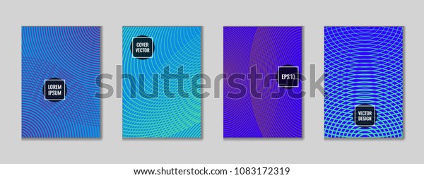 Cute Geometric Design Title Page Background Stock Vector (Royalty Free ...