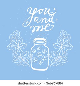 Cute Gift Card Creative Card Hand Stock Vector (Royalty Free) 366969884 ...