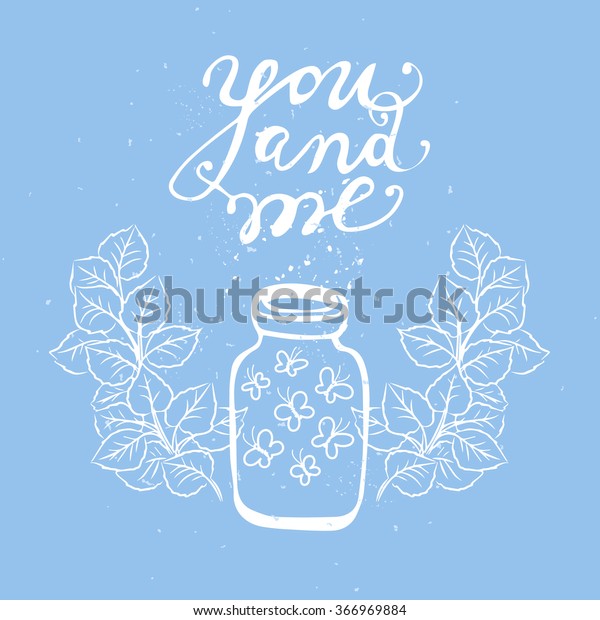 Cute Gift Card Creative Card Hand Stock Vector (Royalty Free) 366969884 ...