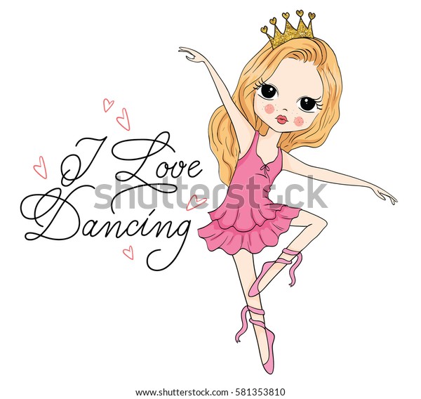 cute girl and dance