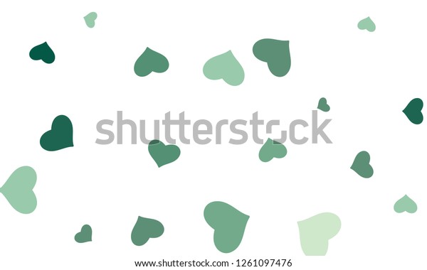 Cute Green Pattern Small Flower Little Stock Vector (Royalty Free ...