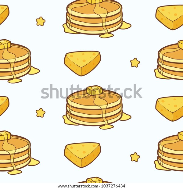 Cute Hand Drawn Bakery Doodles Vector: vector de stock (libre de ...