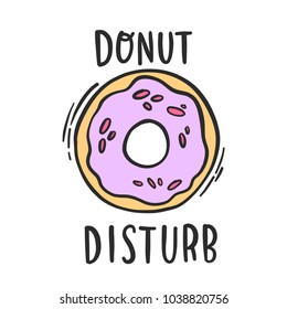 60 Donut disturb Images, Stock Photos & Vectors | Shutterstock