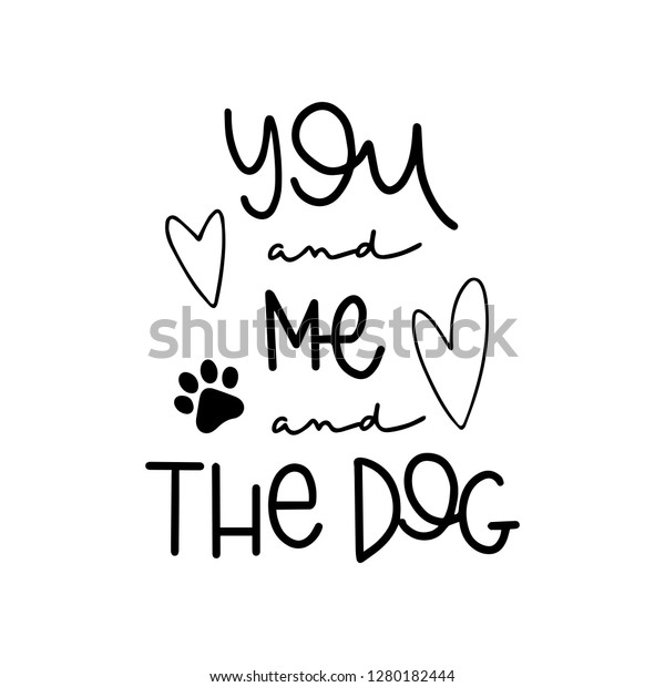 Cute Hand Drawn Lettering Quote Vector Stock Vector (Royalty Free ...