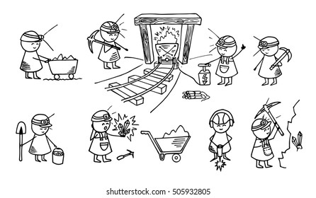 1,205 Gold mine sketch Images, Stock Photos & Vectors | Shutterstock