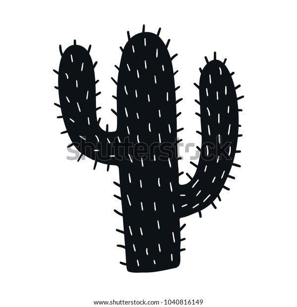 26,568 Cactus Vector Black Images, Stock Photos & Vectors | Shutterstock