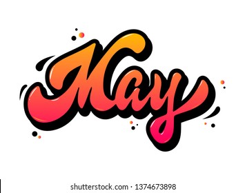 Calendar month fonts Images, Stock Photos & Vectors | Shutterstock