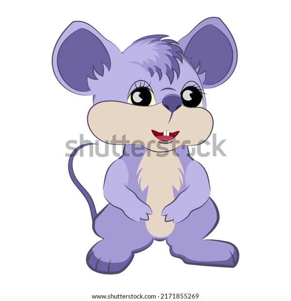Cute Happy Little Mouse Vector Illustration Stock Vector (Royalty Free ... Cute Happy Little Mouse Vector Illustration Stock Vector (Royalty Free ...