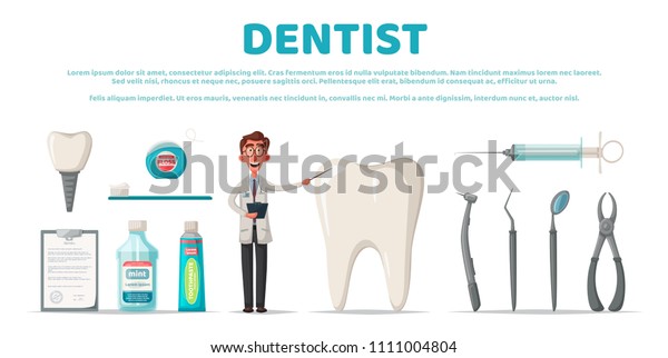 Cute Happy Smiling Doctor Vector Cartoon Stock Vector (Royalty Free ...