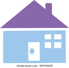 Cute House Icon Stock Vector (Royalty Free) 499765039 | Shutterstock
