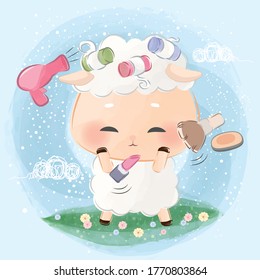 425 Sheep makeup Images, Stock Photos & Vectors | Shutterstock
