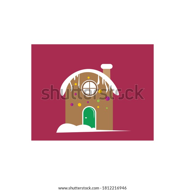 Cute Mini House Cartoon Logo Illustration Stock Vector (Royalty Free ...