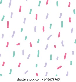 Cute Modern Colorful Confetti Pattern Vector Stock Vector (Royalty Free ...