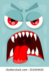 147,286 Scary monster face Images, Stock Photos & Vectors | Shutterstock