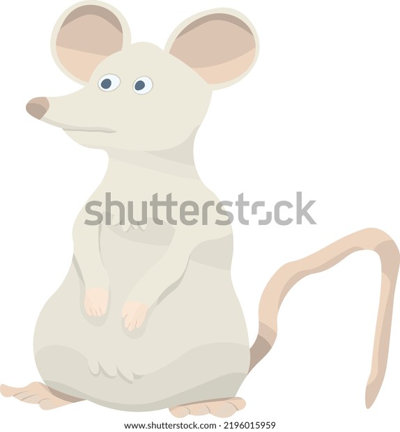 Cute Mouse Cartoon Character Illustration Stock Vector (Royalty Free ...