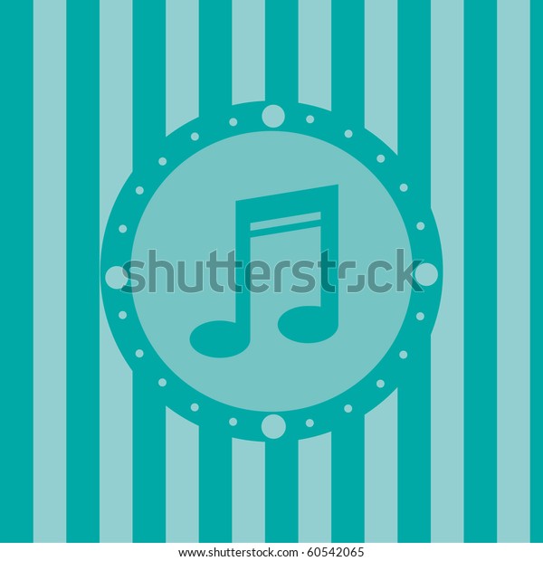 Cute Musical Background: vector de stock (libre de regalías) 60542065 ...