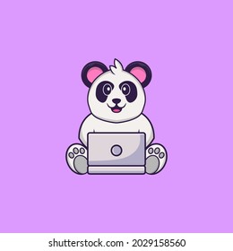336 Panda laptop Images, Stock Photos & Vectors | Shutterstock