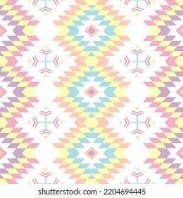 Cute Pastel Pattern Seamless Fabric Textile Stock Vector (Royalty Free ...