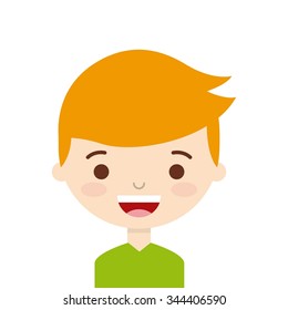 Cute Person Design Vector Illustration Eps10 Stock Vector (Royalty Free ...
