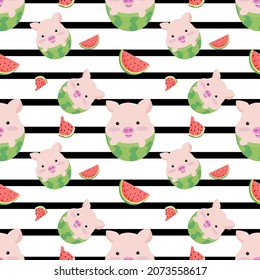465 Pig watermelon Images, Stock Photos & Vectors | Shutterstock