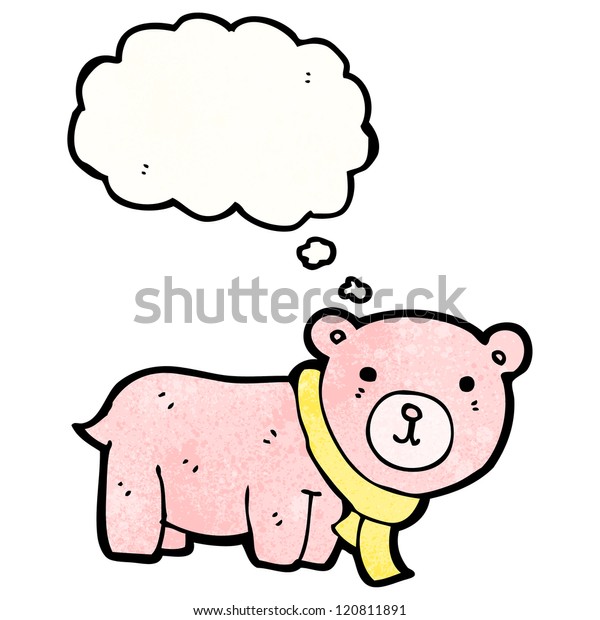 Cute Pink Bear Cartoon Stock Vector (Royalty Free) 120811891 | Shutterstock