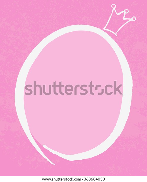 Cute Pink Color Vector Frame Border: เวกเตอร์สต็อก (ปลอดค่าลิขสิทธิ์ ...