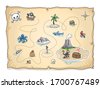 14+ Thousand Cartoon Treasure Map Royalty-Free Images, Stock Photos ...