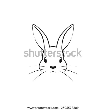 Rabbit Face Drawing | Free download on ClipArtMag