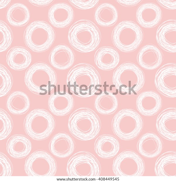 Cute Polka Dot Seamless Vector Pattern Stock Vector (Royalty Free ...