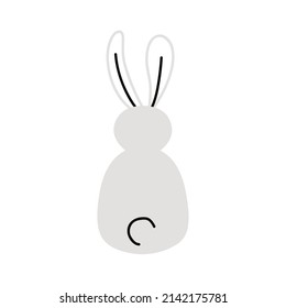 2,168 Rabbit back Stock Vectors, Images & Vector Art | Shutterstock
