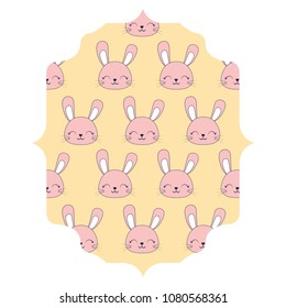 Cute Rabbits Design Stock Vector (Royalty Free) 1080568361 | Shutterstock