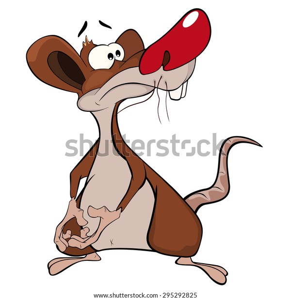 Cute Rat Vector Illustration Cartoon 库存矢量图（免版税）295292825 | Shutterstock