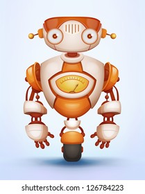 3,396 Cartoon robot orange Images, Stock Photos & Vectors | Shutterstock