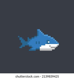 321 Shark pixel art Stock Vectors, Images & Vector Art | Shutterstock