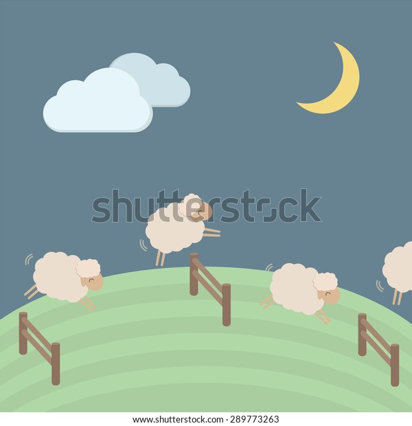 Cute Sheep Run Jump Green Field: เวกเตอร์สต็อก (ปลอดค่าลิขสิทธิ์ ...