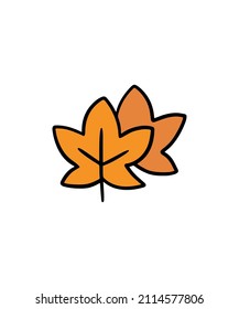 Cute Simple Flower Leaf Vector Stock Vector (Royalty Free) 2114577806 ...