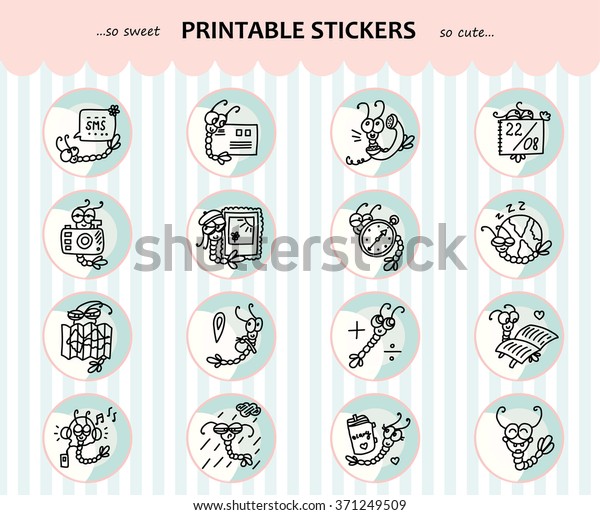 Cute Simple Phone Tablet Icon Smile Stock Vector (Royalty Free ...