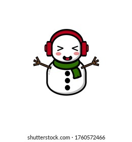 Cute Snow Set Vector Design Stock Vector (Royalty Free) 1760572466 ...
