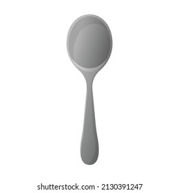 Cute Spoon Cartoon Vector Illustration Isolated Stock Vector (Royalty ...