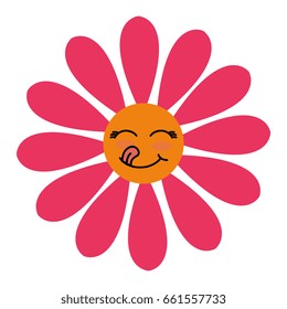 Cute Sunflower Isolated Icon Stock Vector (Royalty Free) 661557733 ...