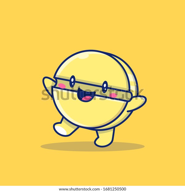 Cute Tablet Cartoon Vector Icon Illustration Stock Vector (Royalty Free ...