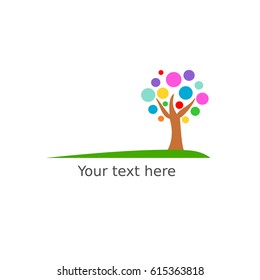 「Tree Fresh Air Vector Illustration」のベクター画像素材（ロイヤリティフリー） 461057947 ...