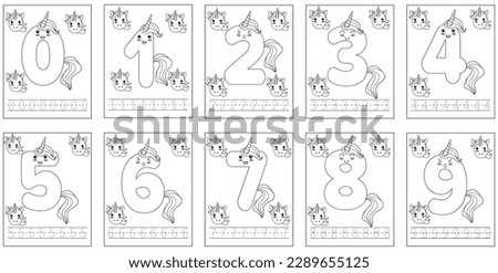 Number 9 Coloring Pages | Free download on ClipArtMag