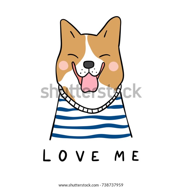 Cute Vector Illustration Draw Character Design Stock Vector (Royalty ...