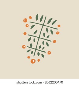 Cute Vector Illustration Simple Pleasant Colors Stock Vector (Royalty ...