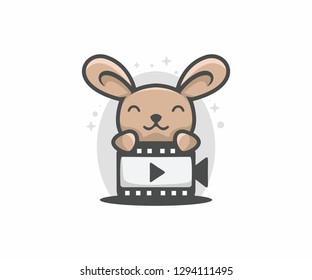 Cute Video Logo Stock Vector (Royalty Free) 1294111495 | Shutterstock