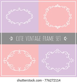 61,151 Feminine border Stock Vectors, Images & Vector Art | Shutterstock